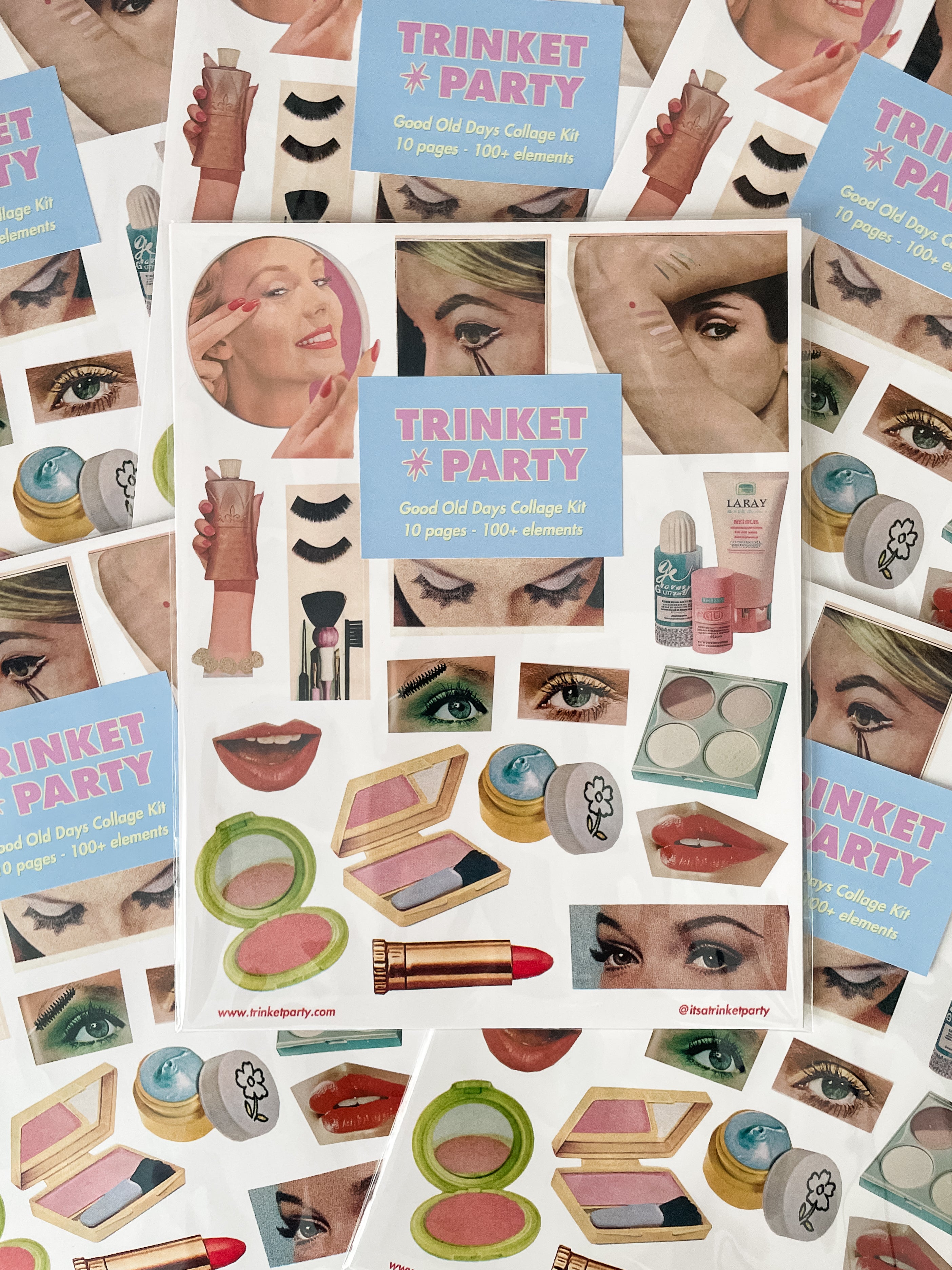 Good Old Days Collage Kit – Trinket Party